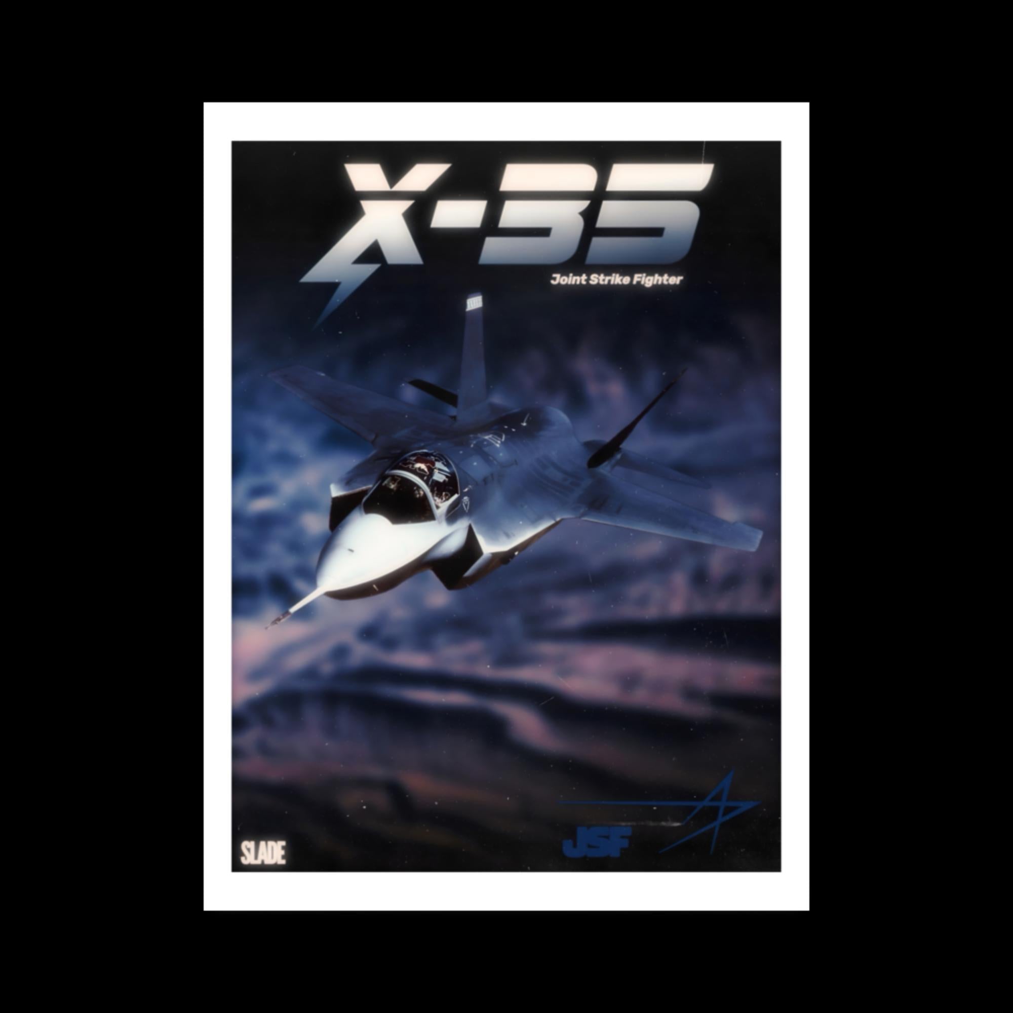 JSF X-35 Poster – SLADE ARCHIVE